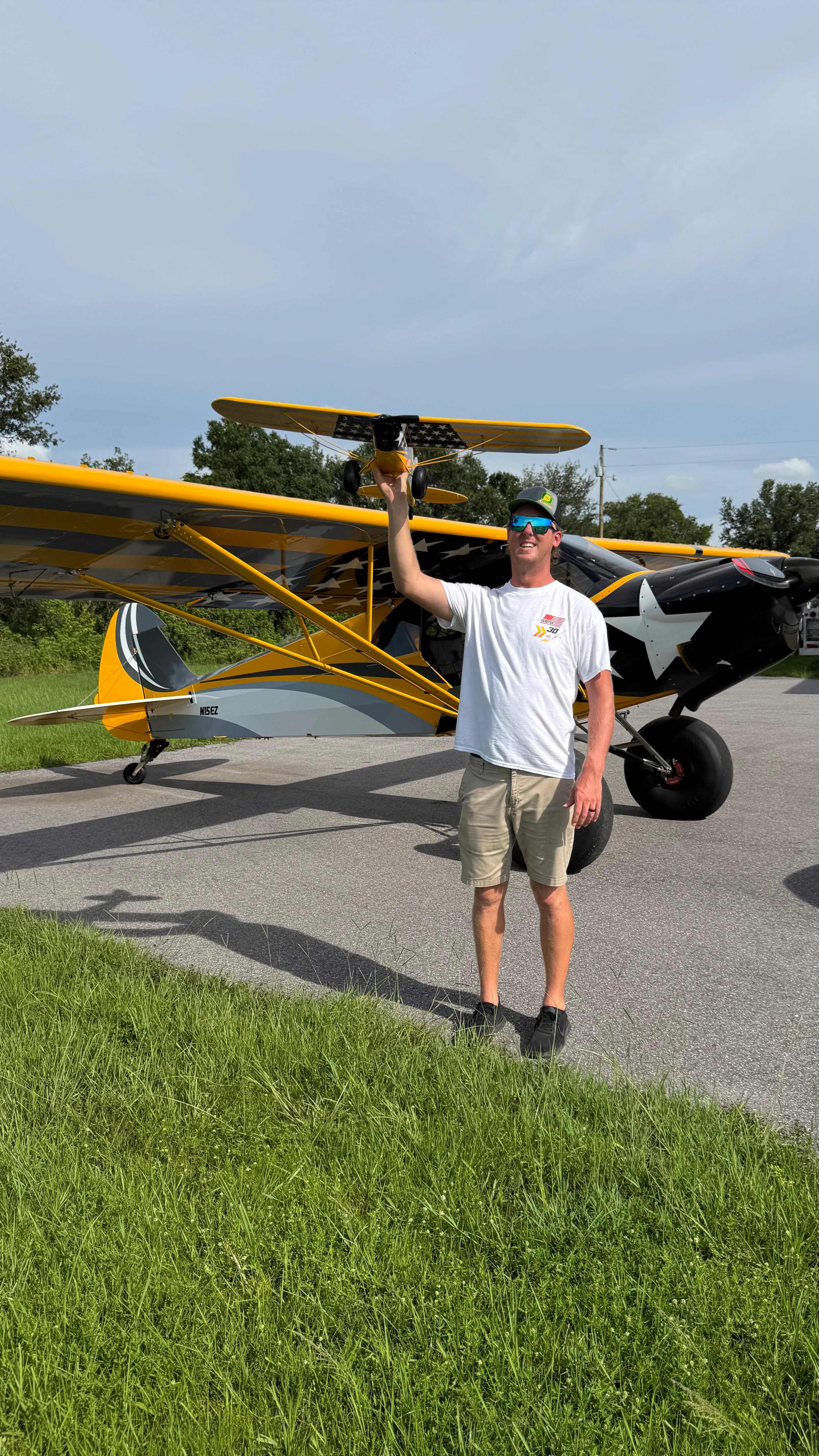 Cleetus Carbon Cub RC Airplane - No Battery/Charger - Cleetus Mcfarland