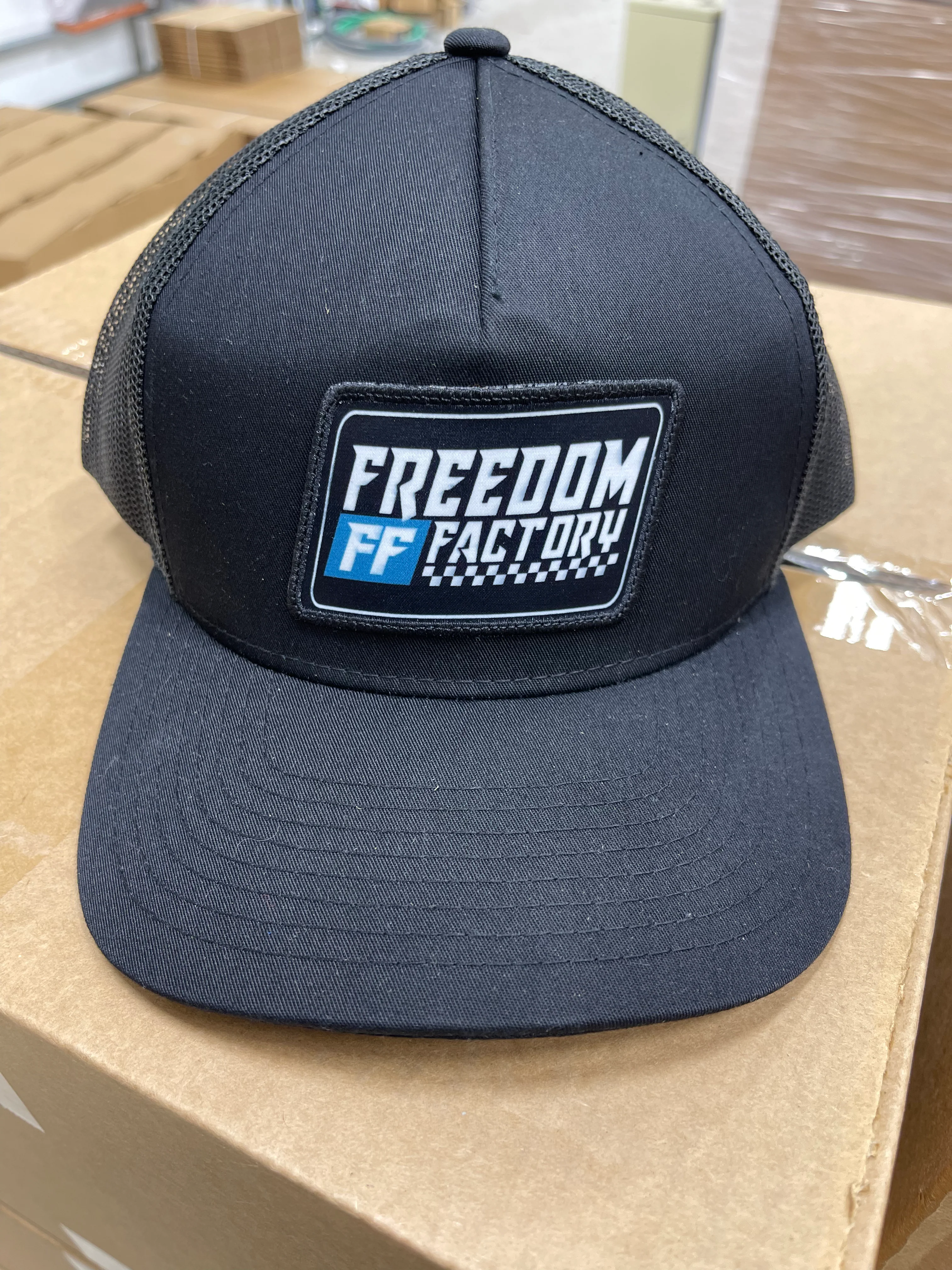 Sublimation Freedom Factory Patch Hat - Cleetus Mcfarland